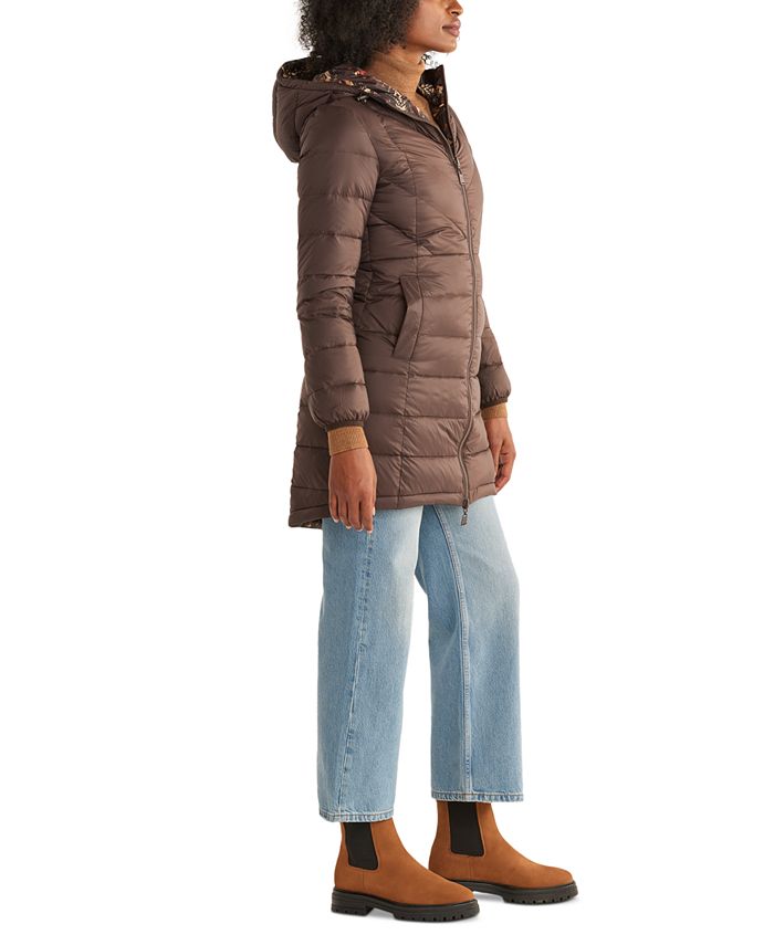 Pendleton Women's Sapphire Long Packable Hooded Parka - Macy's