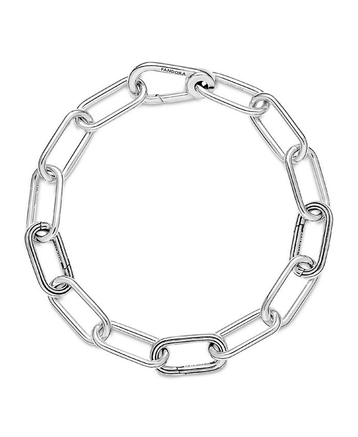 Pandora ME Sterling Silver Link Chain Bracelet - Macy's