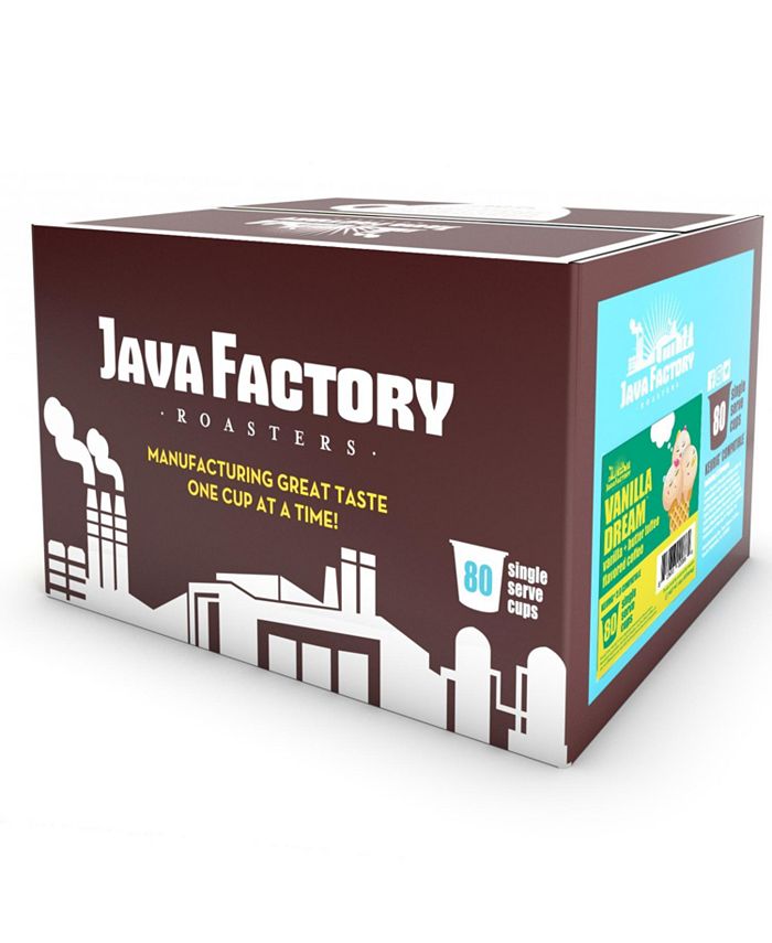 Java Factory Single Cup Coffee for Keurig K Cup Brewers, Vanilla Dream ...