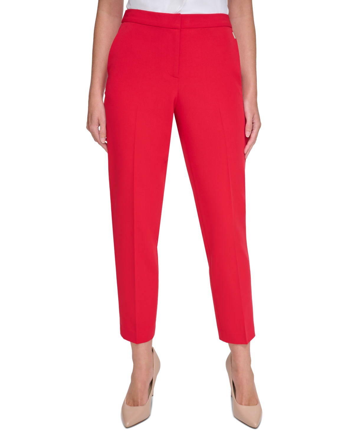 Click here for Tommy Hilfiger Womens Sloane Slim-Leg Ankle Pants... prices