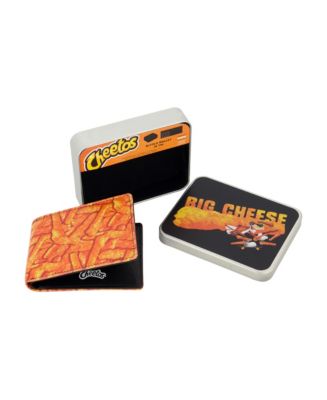 CHEETOS BIG CHEESE AOP Bifold Wallet, Slim Wallet with Decorative Tin ...