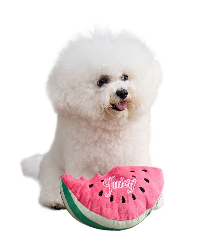 Juicy Couture Plush Watermelon Squeaky Pet Toy - Macy's