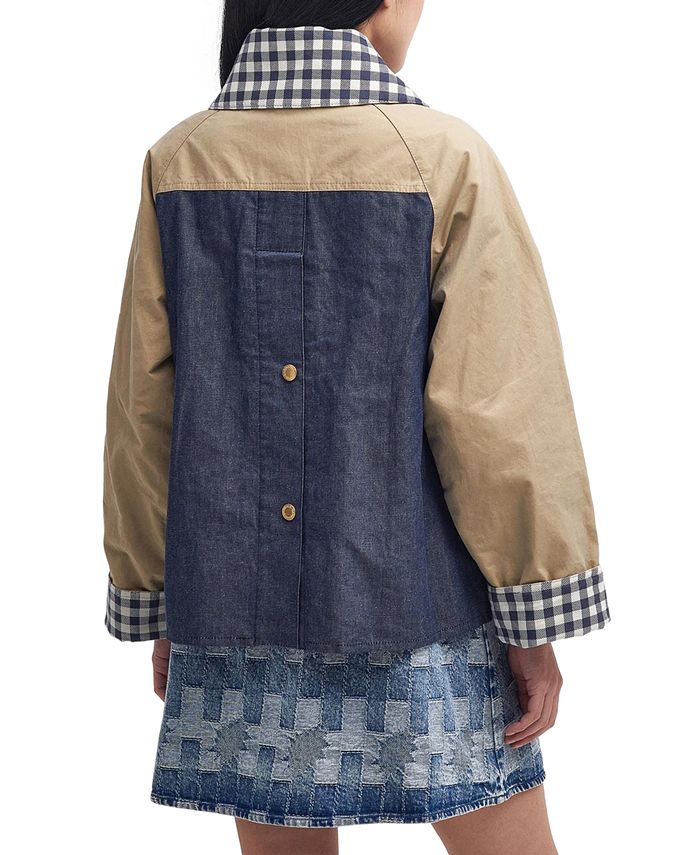 Barbour Women's Catton Patch Showerproof Jacket - Macy's
