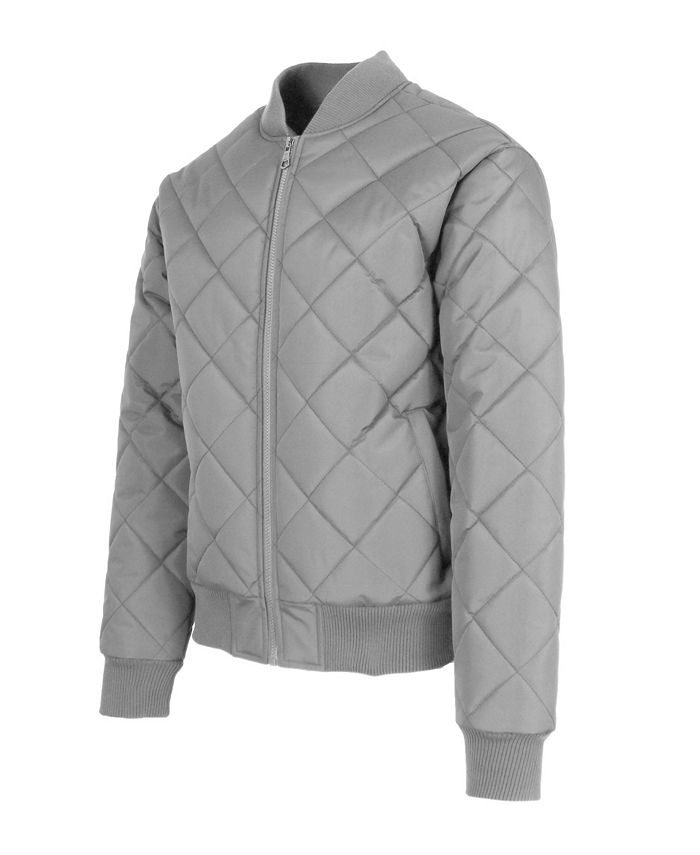 Spire By Galaxy Men's Quilted Bomber Jacket - Macy's