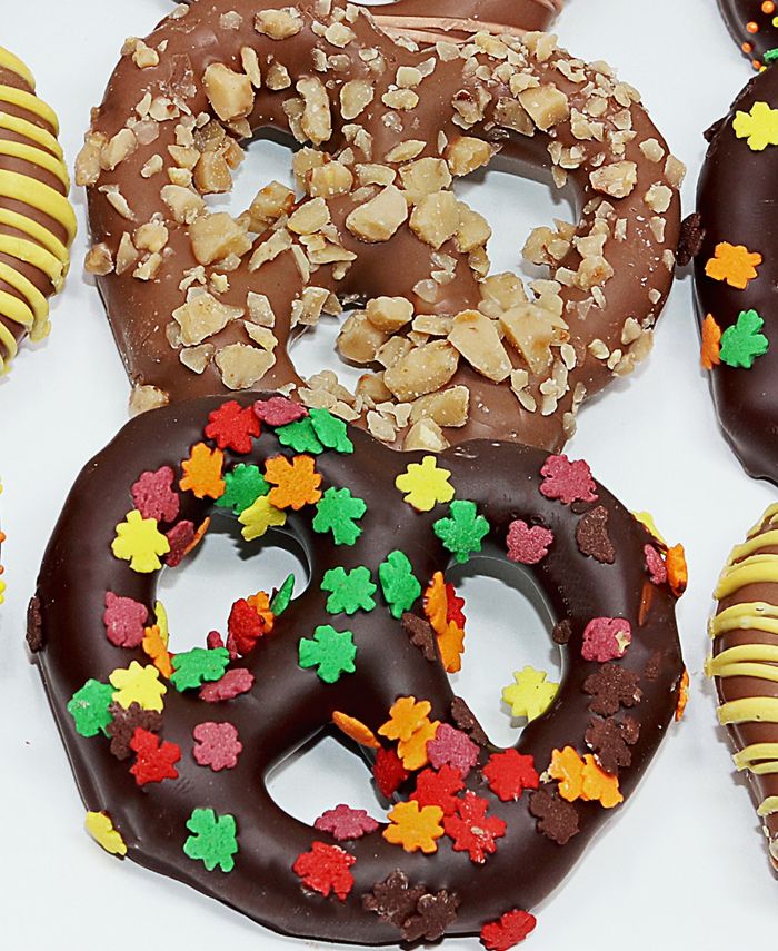 Chocolate Covered Company Fall Belgian Chocolate Covered Pretzel Twists ...