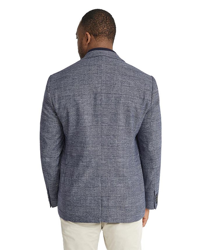 Johnny Bigg Big & Tall Elio Check Stretch Blazer Suit - Macy's