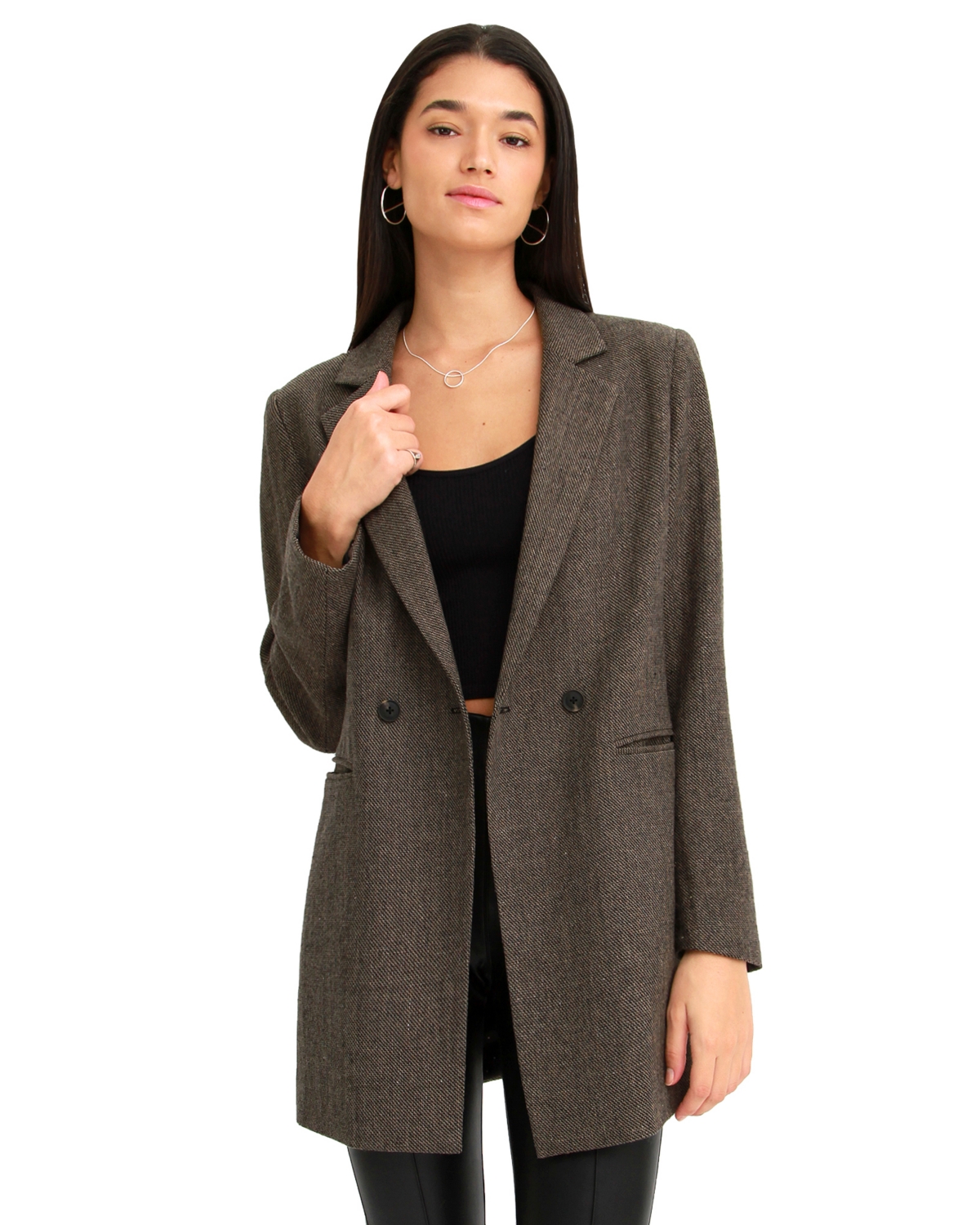 Click here for Belle & Bloom Womens Kensington Oversized Coat - B... prices