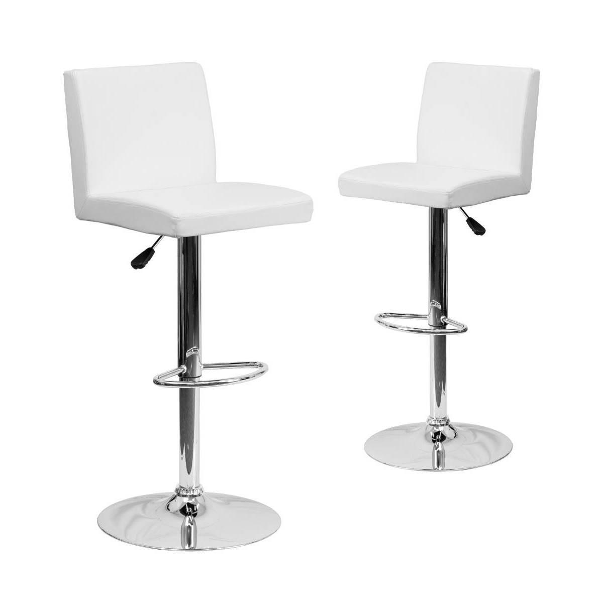 Click here for 2 Pack Contemporary Vinyl Adjustable Height Barsto... prices