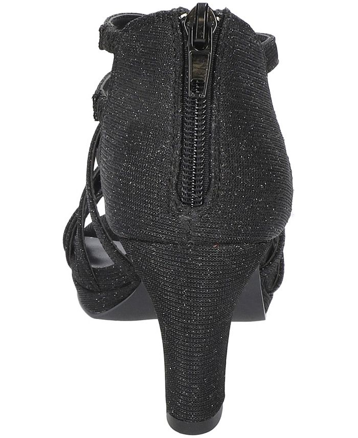 Easy Street Women's Bee Zip Platform Sandals - Macy's