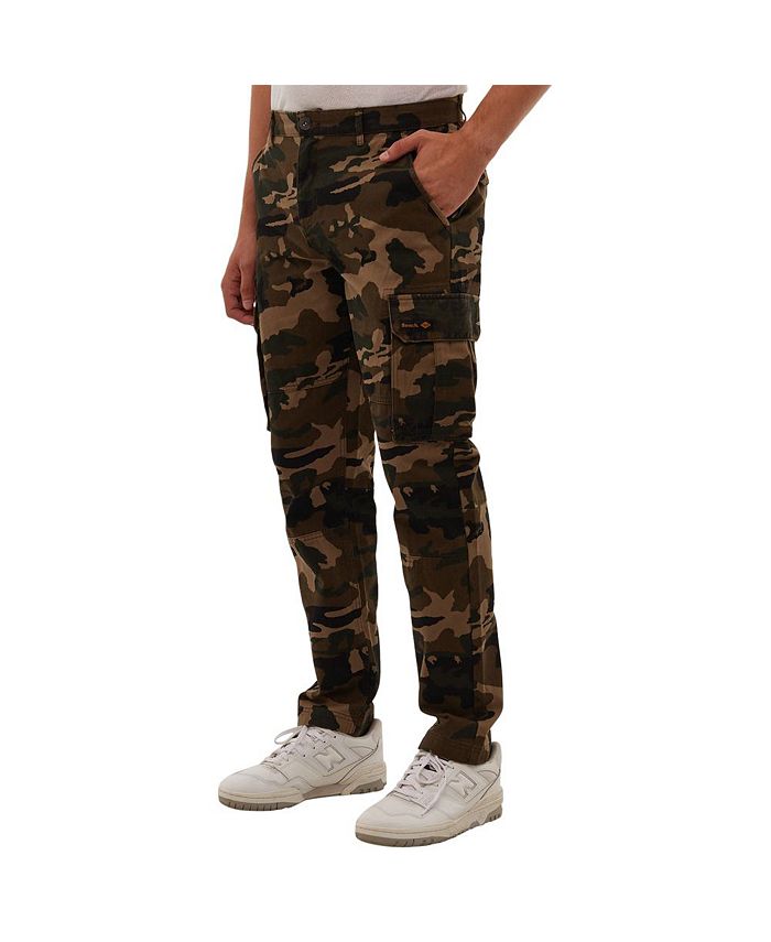 Bench DNA Sergei Regular Fit Twill Cargo Pants - Macy's