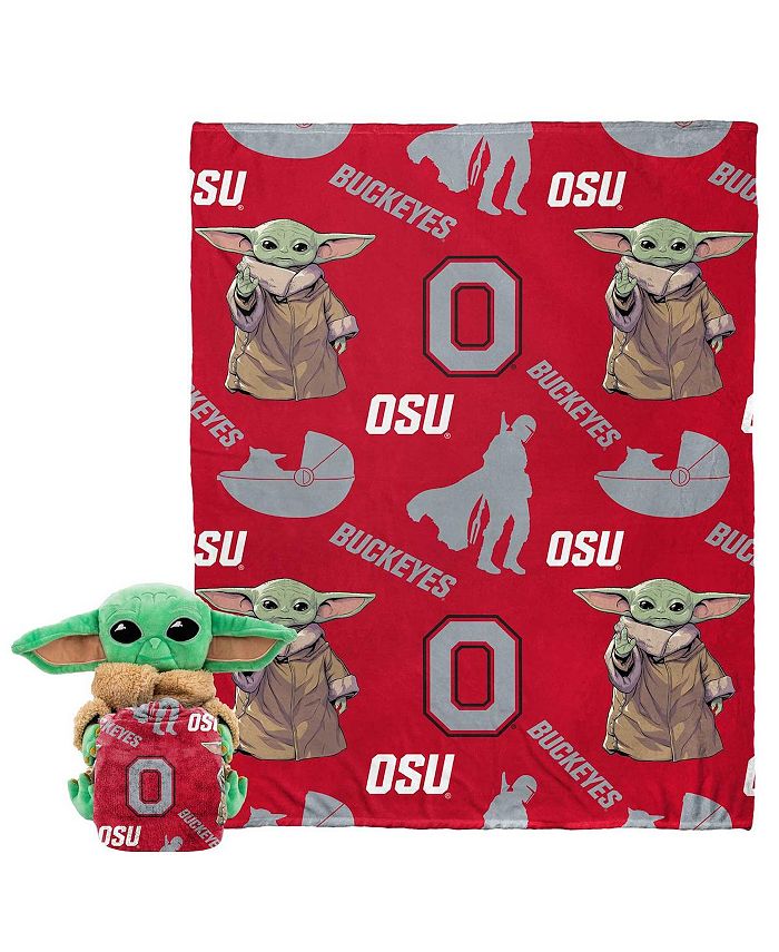 Northwest X Disney Ohio State Buckeyes Yoda Hugger Pillow and Silk ...