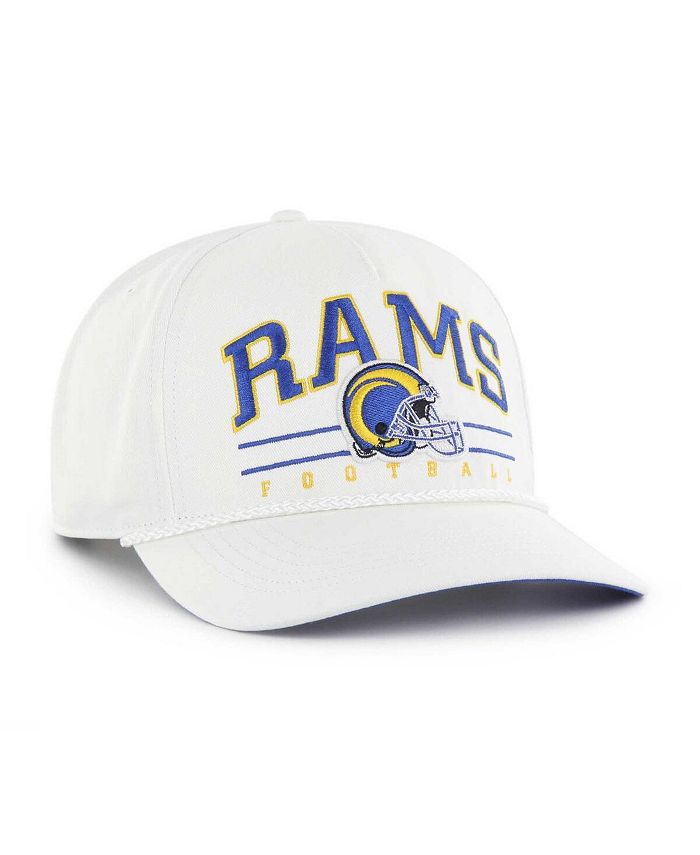 '47 Brand Men's White Los Angeles Rams Roscoe Hitch Adjustable Hat - Macy's