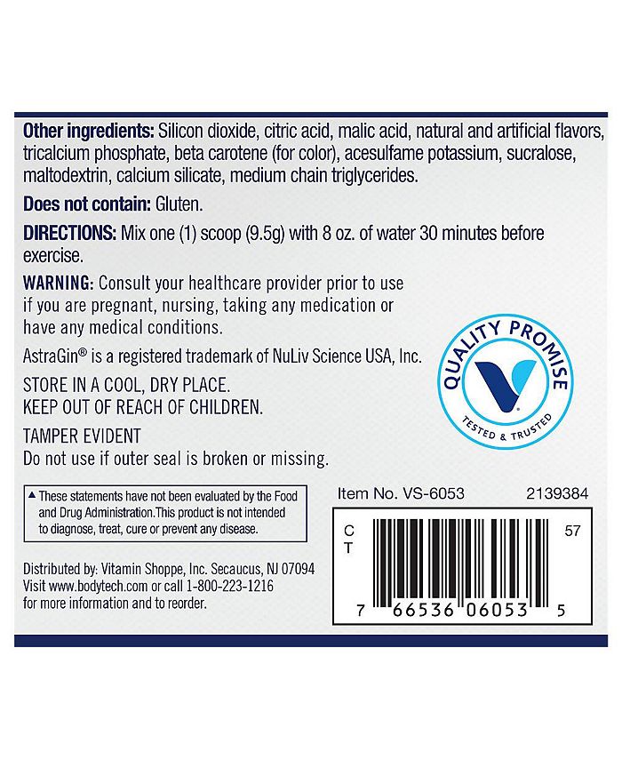 BodyTech Elite Nitrulline Powder Supports Nitric Oxide, Pumps ...