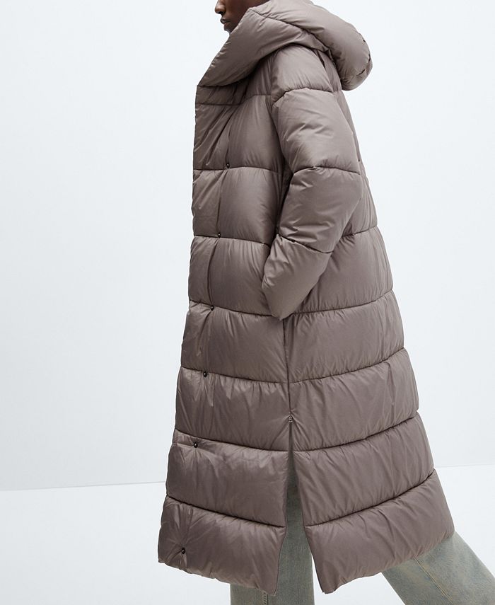 MANGO Women's Quilted Cross Jacket - Macy's