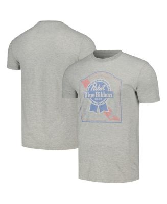 Men's American Needle Heather Gray Distressed Pabst Blue Ribbon Vintage ...