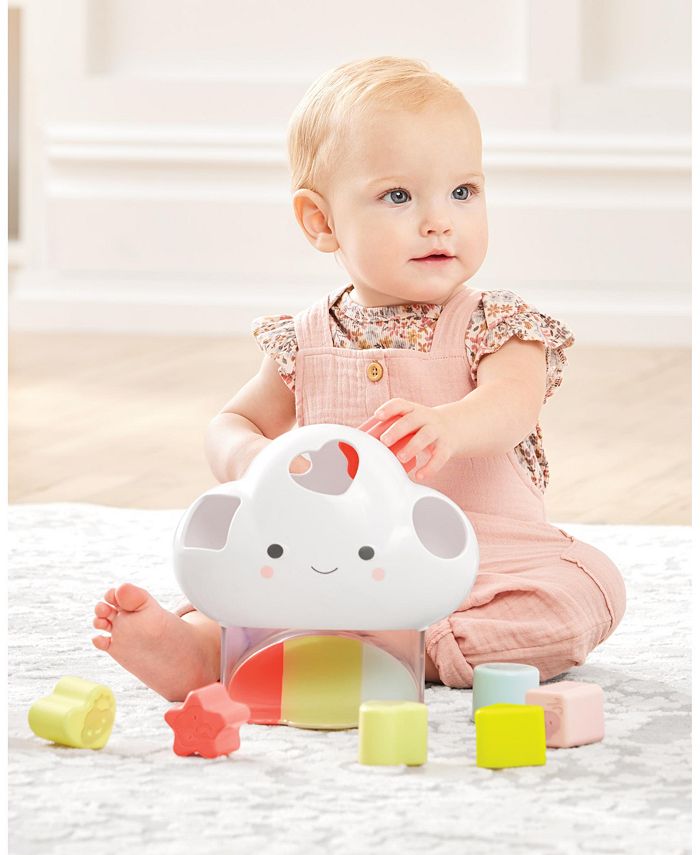 Skip Hop Silver-Tone Lining Cloud Feelings Shape Sorter Baby Toy - Macy's