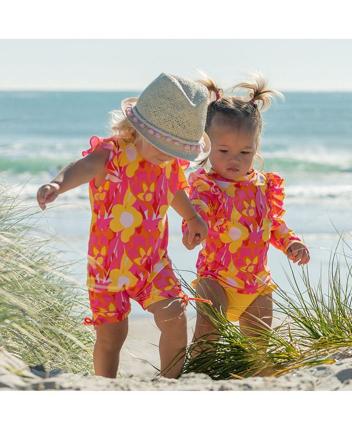 Snapper Rock Toddler, Child Girls Pink Pompom Fedora Hat - Macy's
