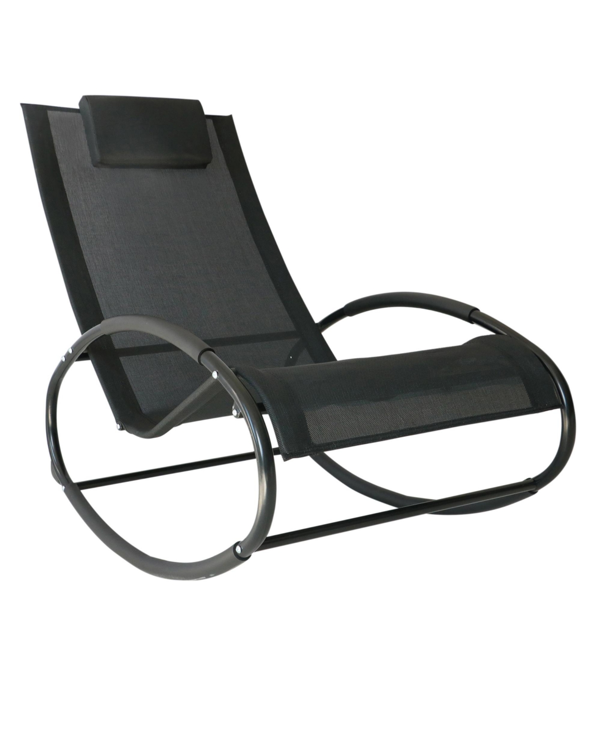 Click here for Outsunny Patio Rocking Lounge Chair Orbital Zero G... prices