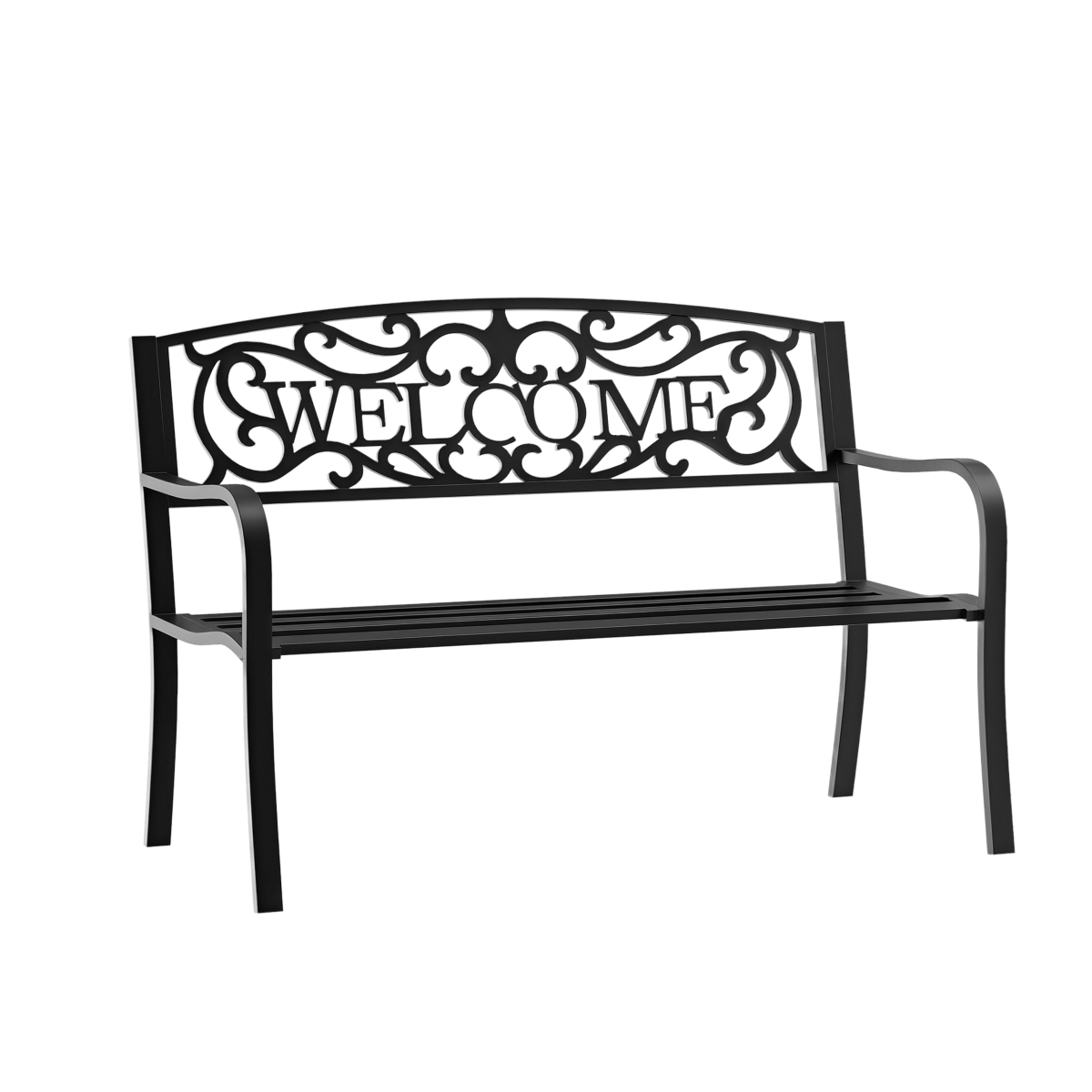 Click here for Outsunny 50 2-Person Garden Bench Loveseat with Ca... prices