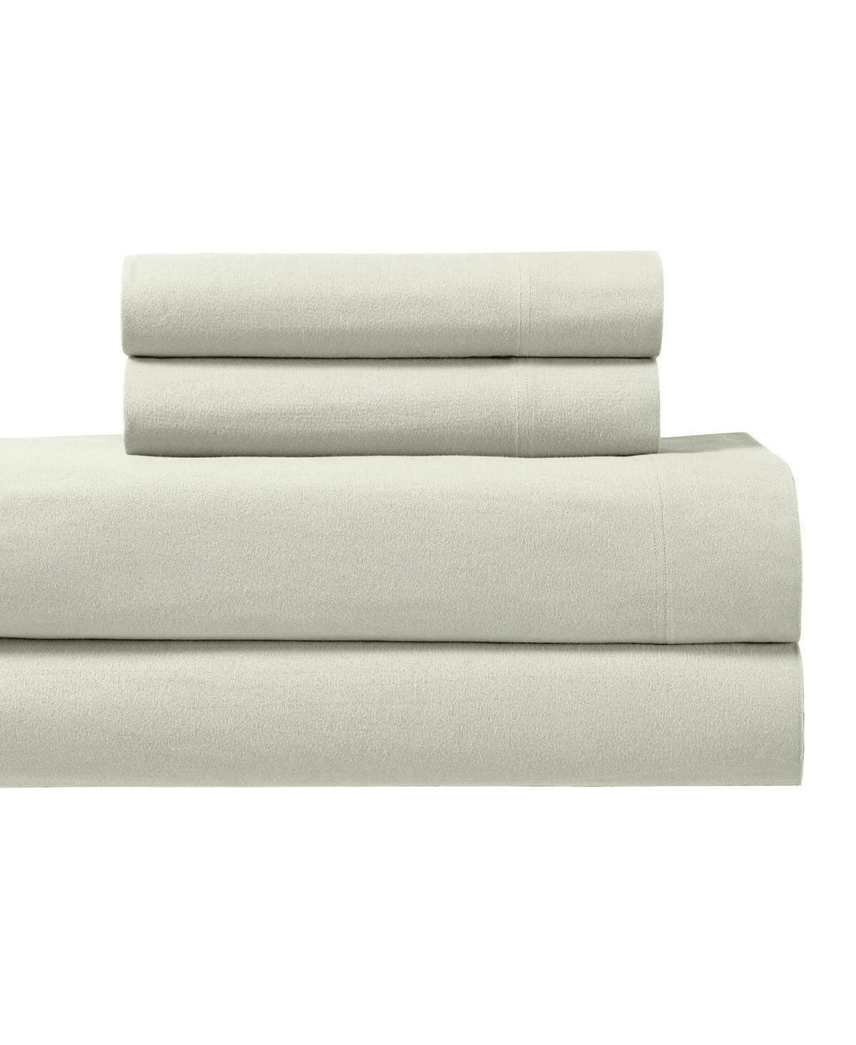 Click here for Heavyweight Flannel Sheet 4-Piece Set  Full - Sea prices