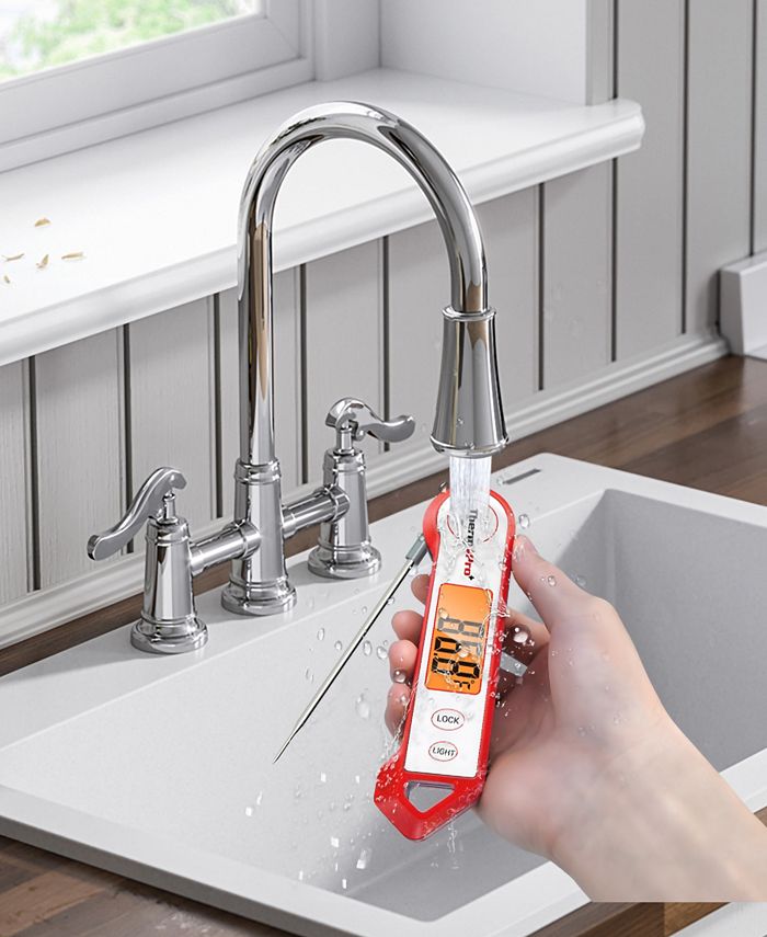 ThermoPro Pack of 1 TP19HW Water-Resistant Digital Meat Thermometer ...