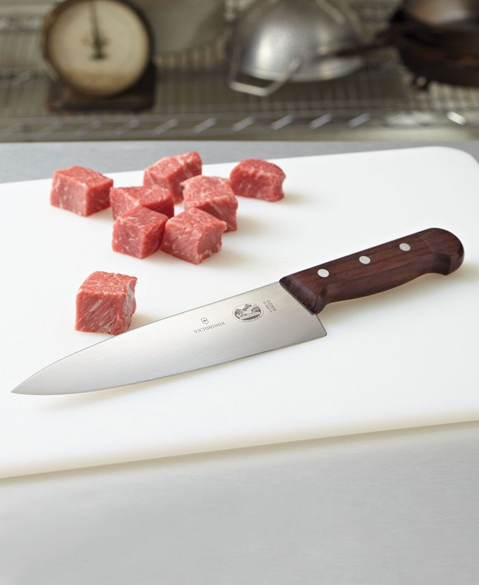 Victorinox Stainless Steel 7.9" Carving Knife with Wood Handle - Macy's