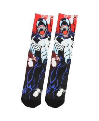 Marvel Venom Unisex Adult Character Sublimated 360 Crew Socks - Macy's