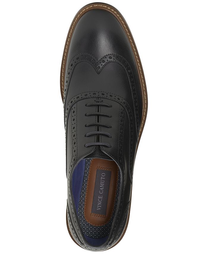 Vince Camuto Men's Lazzarp Wingtip Oxford Dress Shoe - Macy's