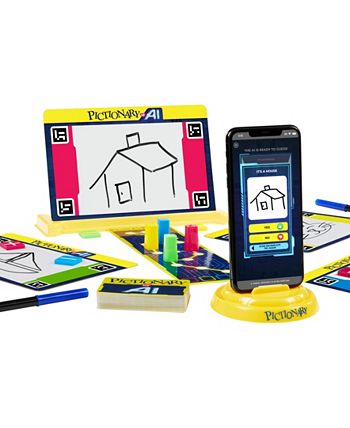 Mattel Games Pictionary Vs AI Family Game For Kids Adults Using Artificial Intelligence - Macy's