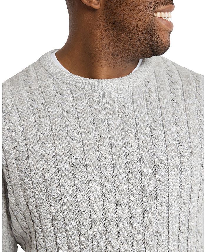 Johnny Bigg Men's Rudy Cable Sweater - Macy's