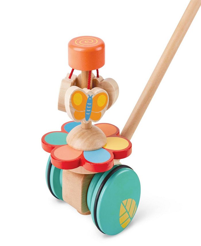 Hape Wooden Push Pull Dancing Butterflies Toddler Toy - Macy's