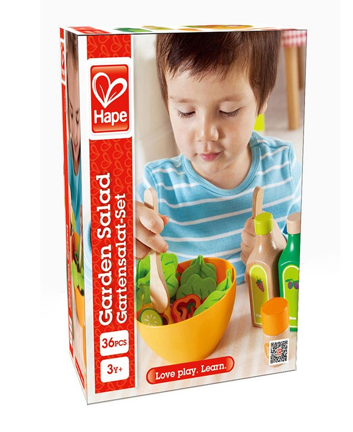 Hape Garden Salad Kitchen Food Playset - Macy's