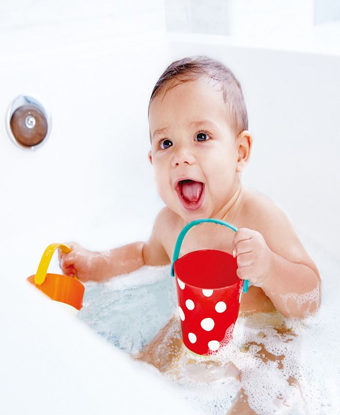 Hape Happy Buckets Set Bath Toy - Macy's