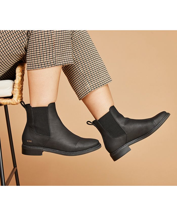 TOMS Women's Charlie Pull On Chelsea Booties - Macy's