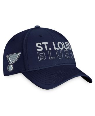 Fanatics Men's Navy St. Louis Blues Authentic Pro Road Flex Hat - Macy's