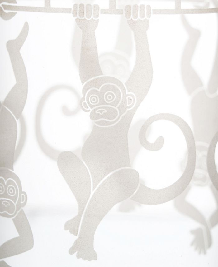 Godinger Frosted Monkey Highball Glasses, Set of 2 - Macy's