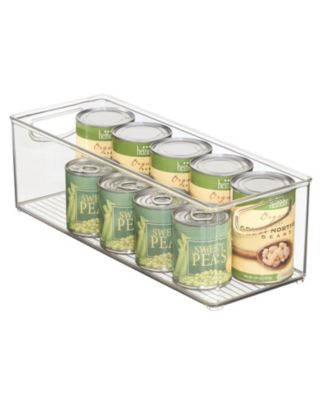 mDesign Plastic Stackable Kitchen Organizer Storage Bin - Macy's