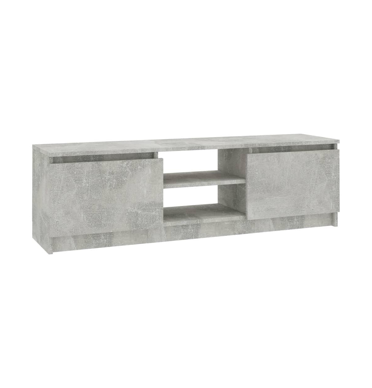 Click here for Tv Stand Concrete Gray 47.2x11.8x14 Engineered Woo... prices
