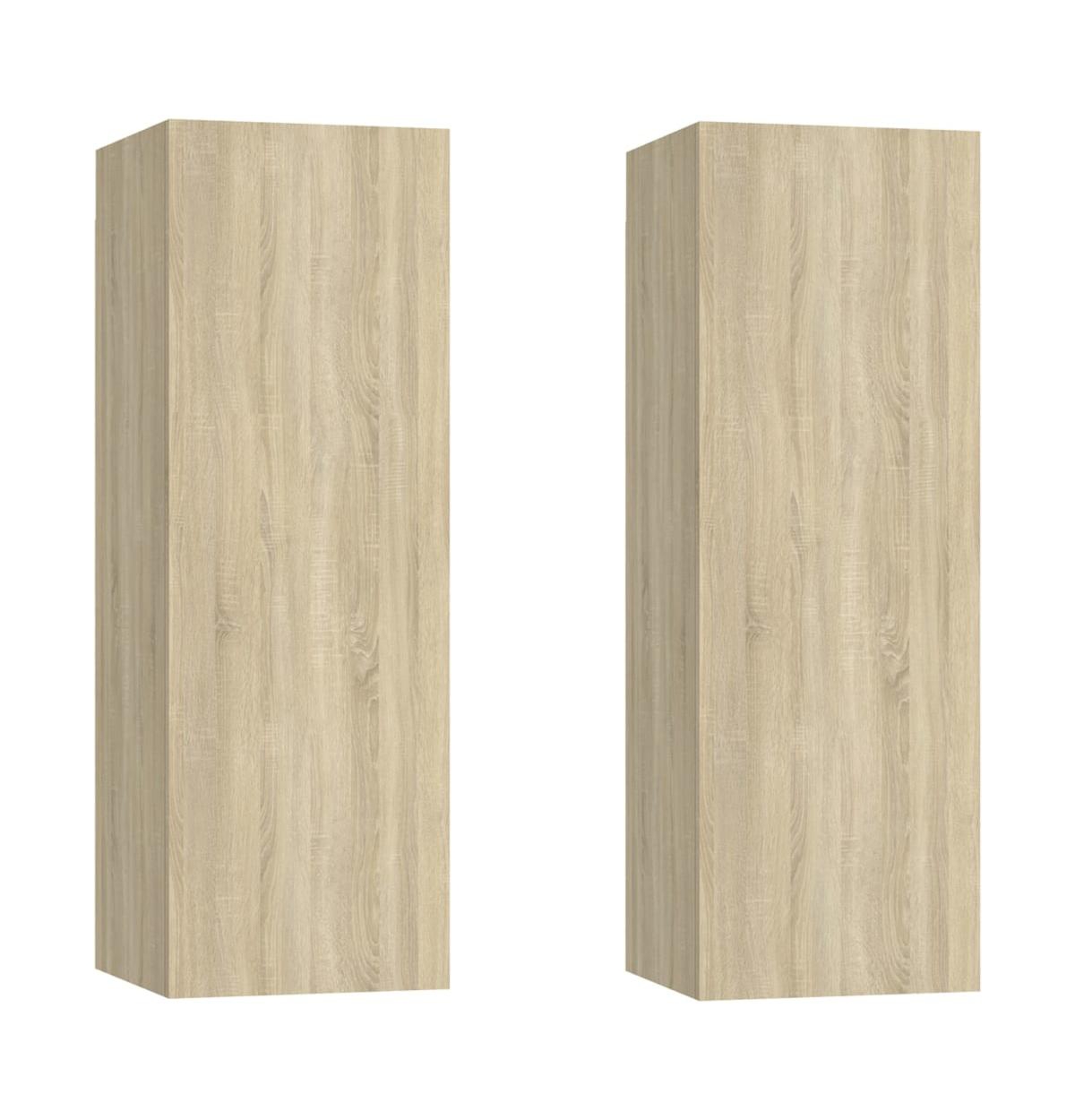 Click here for Tv Stands 2 pcs Sonoma Oak 12x11.8x35.4 Engineered... prices