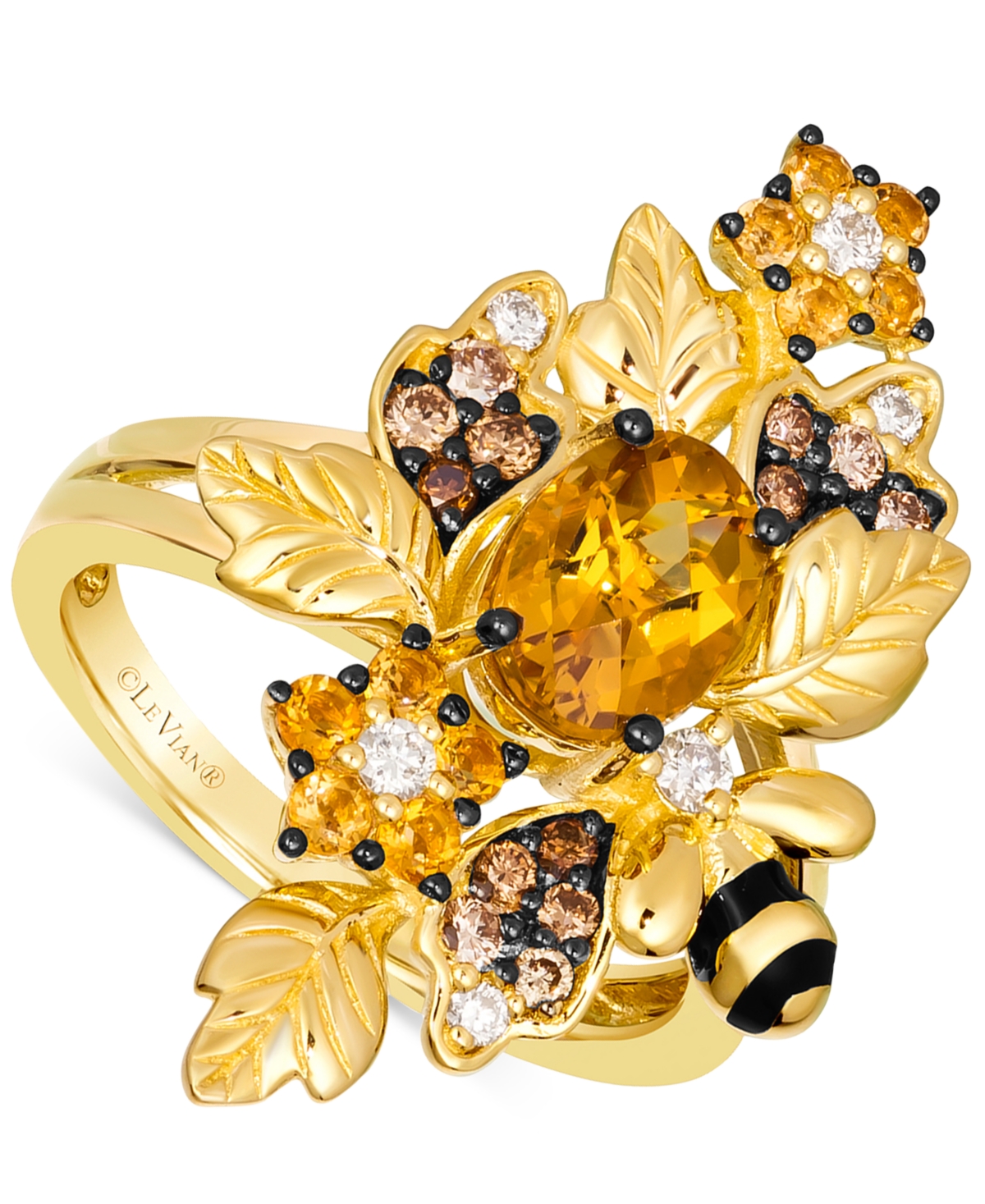 Click here for Le Vian Cinnamon Citrine (1-3/8 ct. t.w.) & Diamon... prices