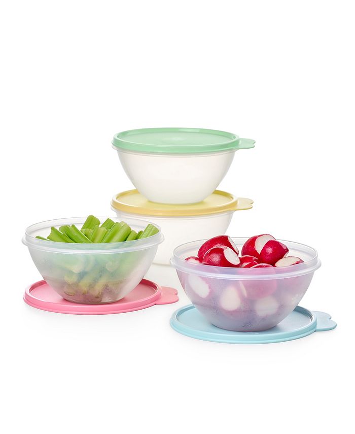 Tupperware Wonderlier 4 Pack 3.25 Cup Container Set - Macy's