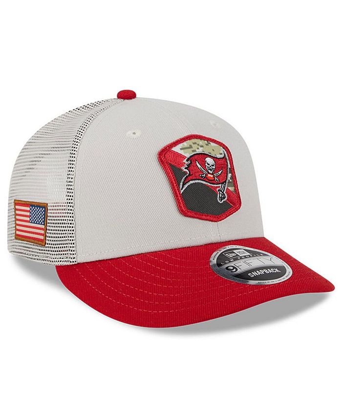 New Era Men's Stone, Scarlet Tampa Bay Buccaneers 2023 Salute To ...