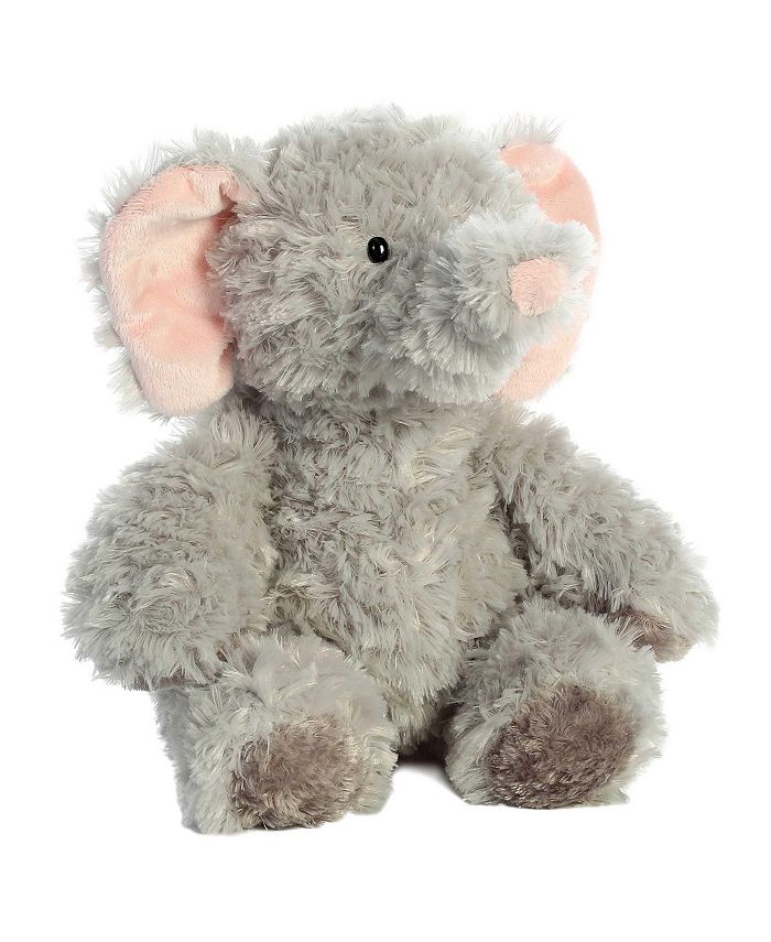 Aurora Medium Elephant Tubbie Wubbies Snuggly Plush Toy Gray 10.5" - Macy's