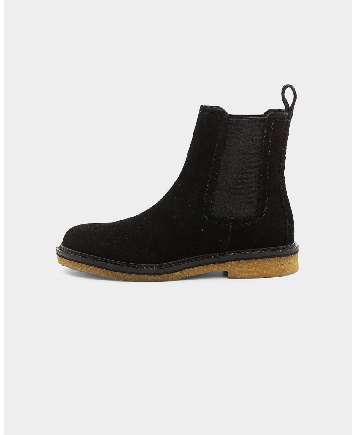 Click here for Saint Morta Mens Crepe Chelsea Boot - Black/gum prices