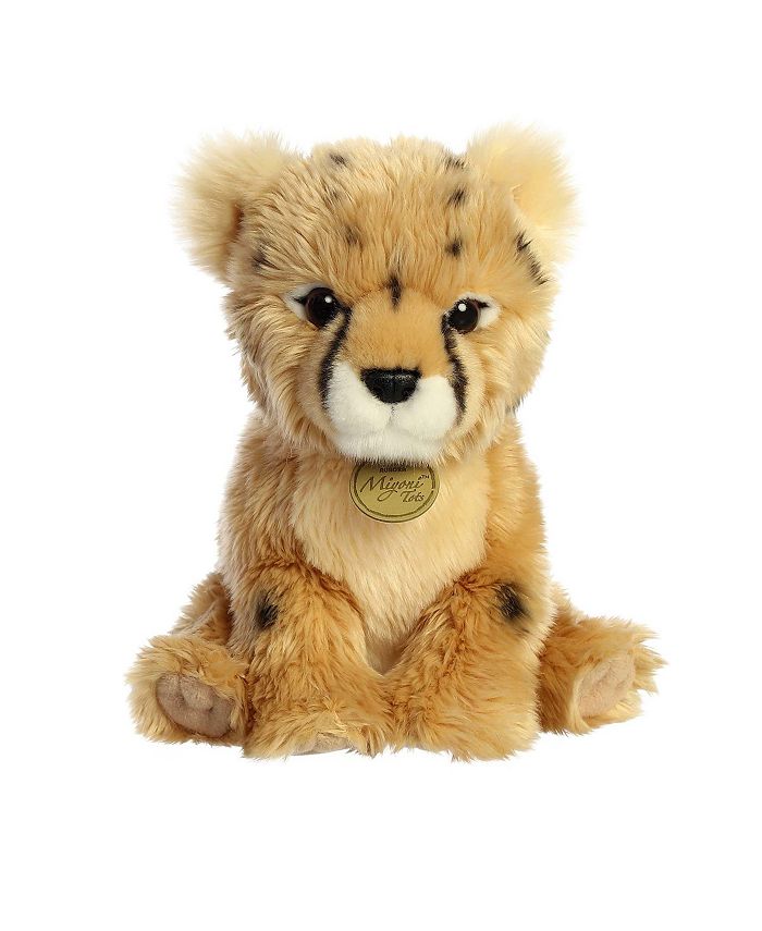 Aurora Small Cheetah Cub Miyoni Tots Adorable Plush Toy Gold 9" - Macy's