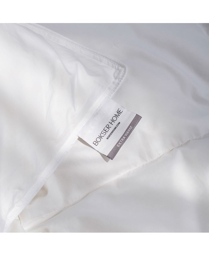 Bokser Home Extra Warm 700 fill Power Luxury White Duck Down Duvet ...