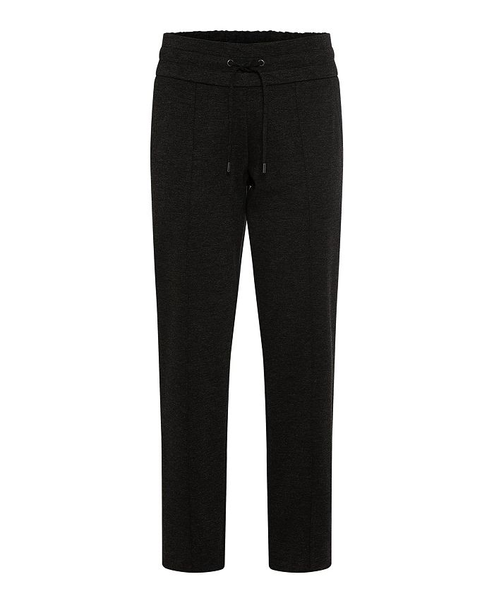 Olsen Women's Lisa Fit Straight Leg Drawstring Jersey Pant - Macy's