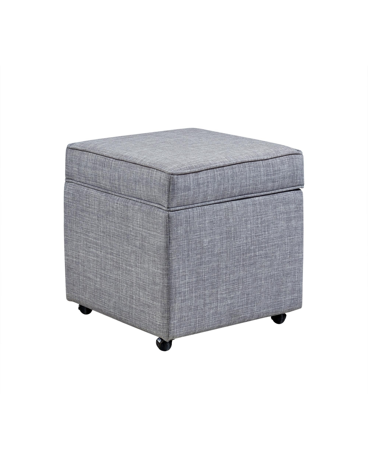 Click here for Inspired Home Laurie Linen Hidden Storage Castered... prices