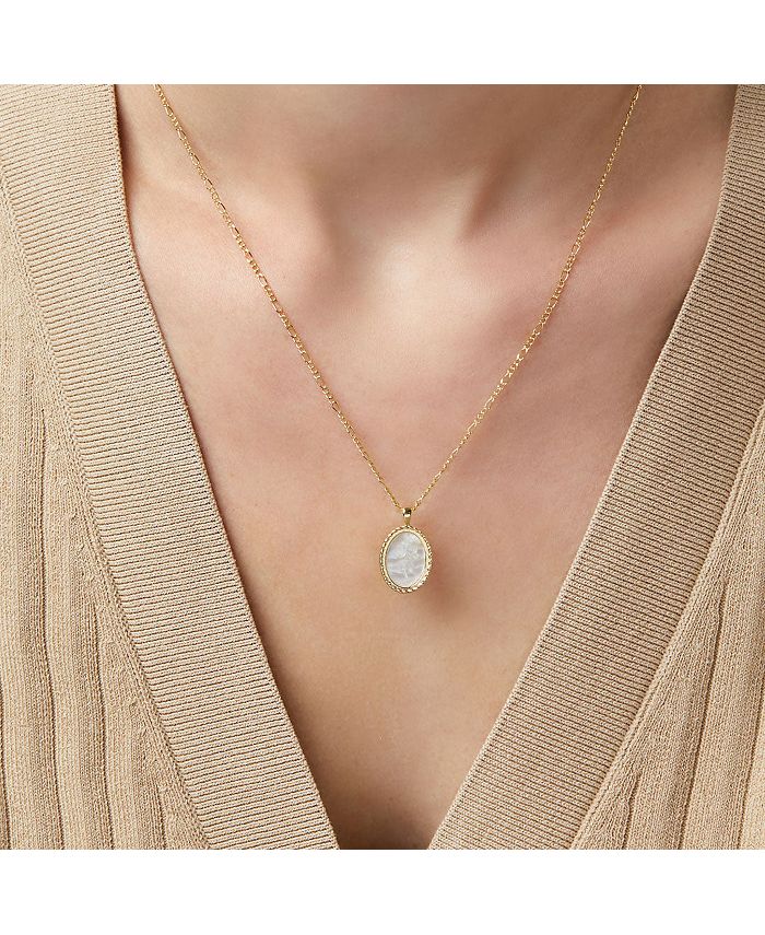 Ana Luisa Rose Engraved Necklace - Hannah - Macy's