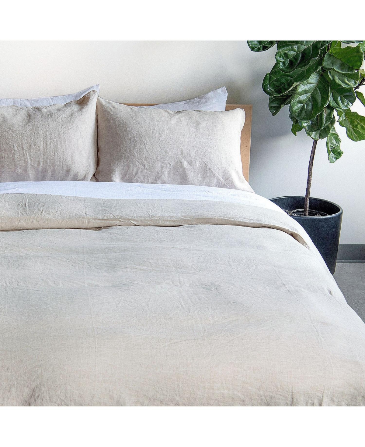 Click here for 100 French Linen Duvet Cover & Sham Set - Twin/Twi... prices